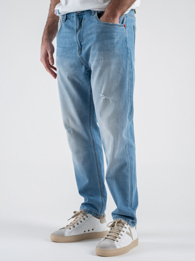 GIANNI LUPO Jeans Carrot Mike95 GL6266Q Azzurro Chiaro Prezzo 41,93 ...